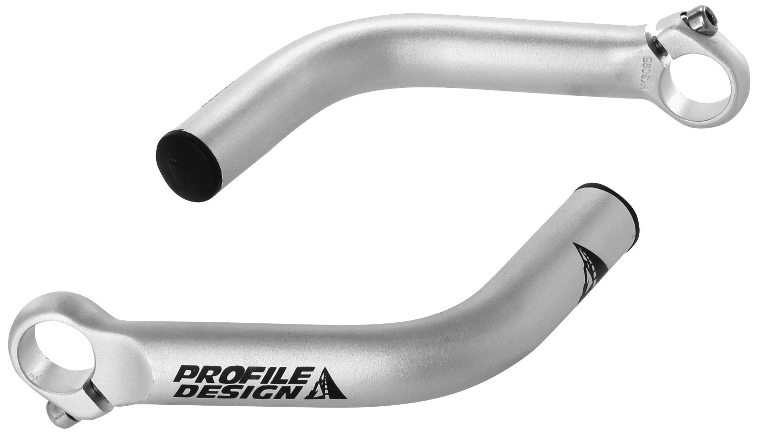 Profile Design Boxer Bar Ends - Silver – Cambria Bike