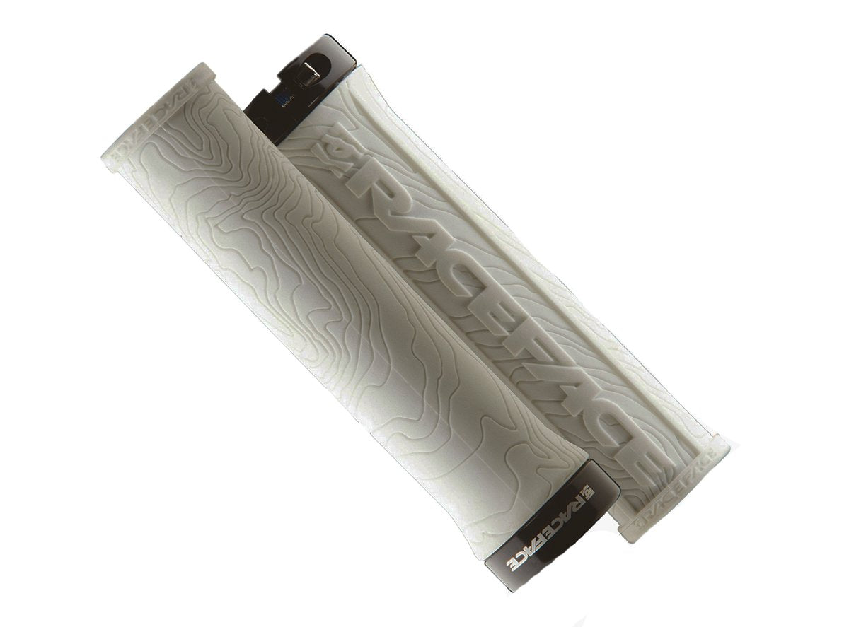 Race Face Half Nelson Lock-On Grips - White – Cambria Bike