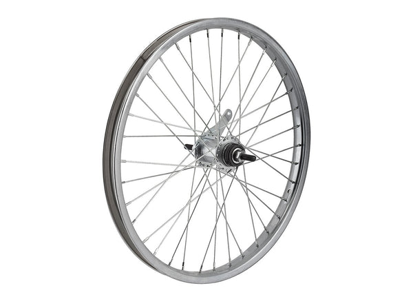 WheelMaster 18" Steel Coaster Brake Rear Wheel - Chrome - Cambria Bike