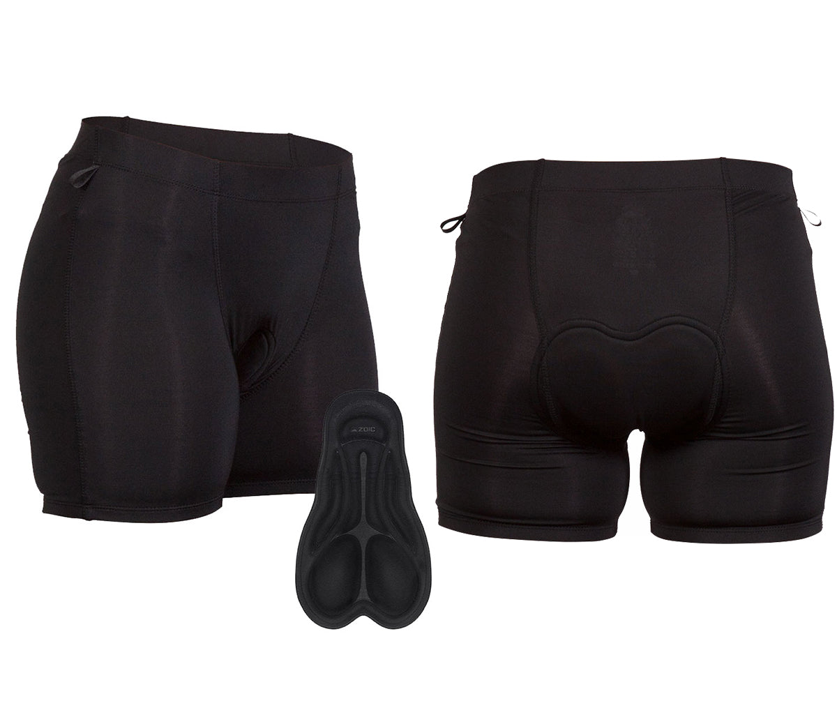 Zoic Essential Cycling Liner - Womens - Black – Cambria Bike