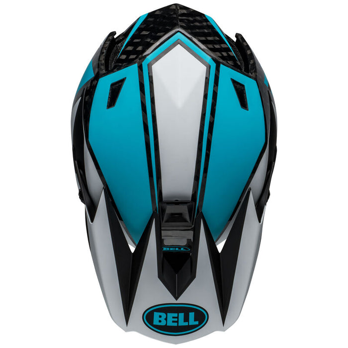 Bell Full-10 Spherical Full Face Helmet - Matt Gray-White-Bali ...
