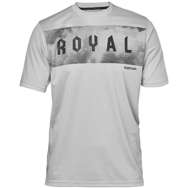 Royal Quantum Short Sleeve MTB Jersey - Gray - Cambria Bike