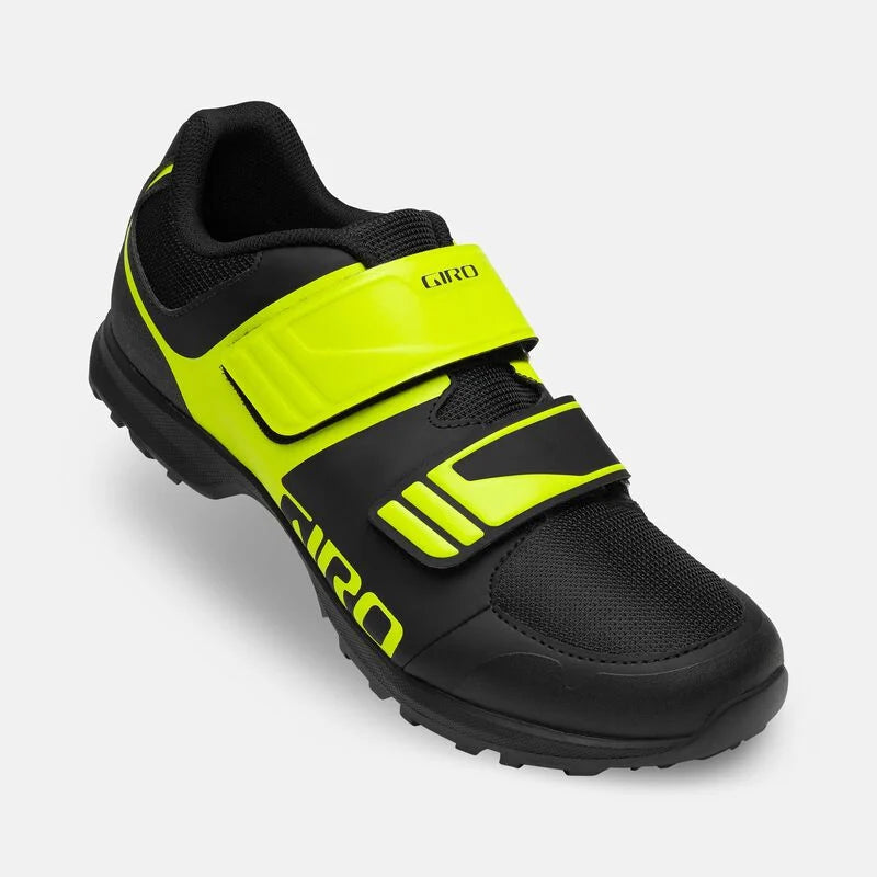 Giro Berm Clipless MTB Shoe - Black-Citron Green – Cambria Bike
