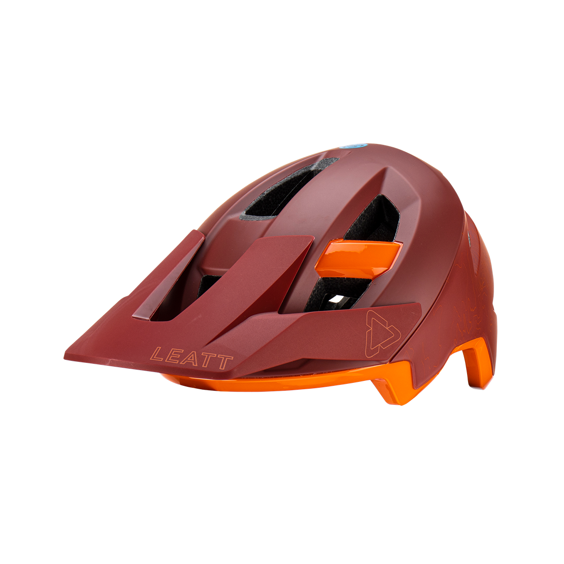 Leatt AllMtn 3.0 MTB Helmet - Lava - Prior Season – Cambria Bike